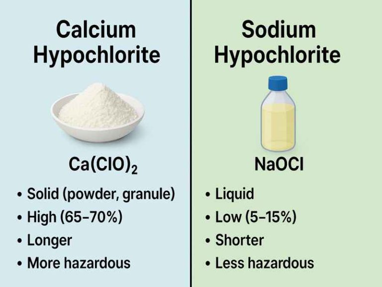 Calcium Hypochlorite vs. Sodium Hypochlorite: A Comprehensive ...