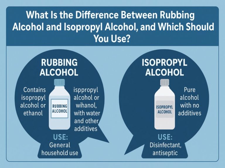 What Is the Difference Between Rubbing Alcohol and Isopropyl Alcohol ...
